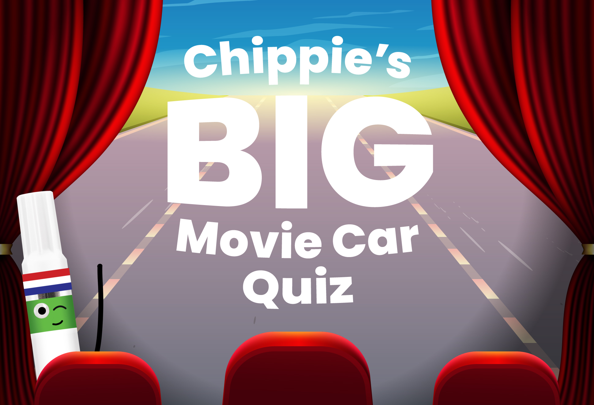 Chippie's Big Movie Car Quiz - TouchUpDirect