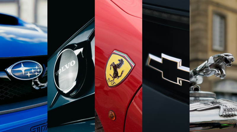5 Tales of Car Brand Logos - TouchUpDirect